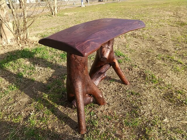 流木ベンチ(mini) | iichi 日々の暮らしを心地よくするハンドメイドやアンティークのマーケットプレイス