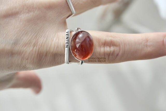 [ザクロワインのgarnet]ring | iichi 日々の暮らしを心地よくするハンドメイドやアンティークのマーケットプレイス