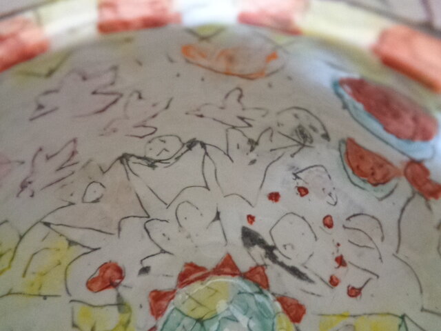 上絵ポット⑧ | iichi ハンドメイド・クラフト作品・手仕事品の通販