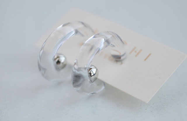 PIERCE(silver) | iichi ハンドメイド・クラフト作品・手仕事品の通販