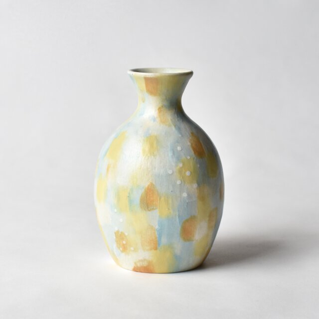Nostalgic dot vase | iichi ハンドメイド・クラフト作品・手仕事品の通販
