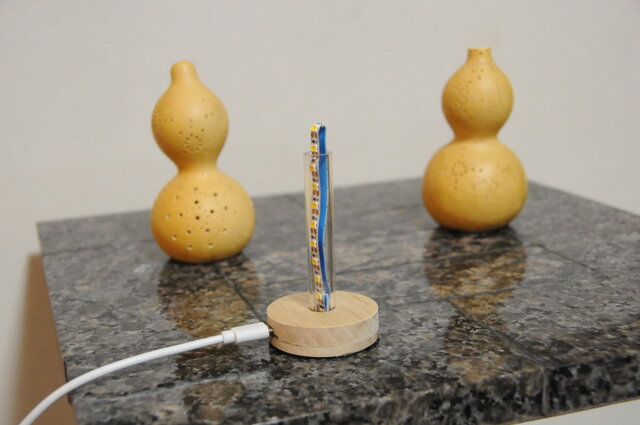 ひょうたんランタン用USBランプ（USB形式ACアダプター付き） | iichi ハンドメイド・クラフト作品・手仕事品の通販