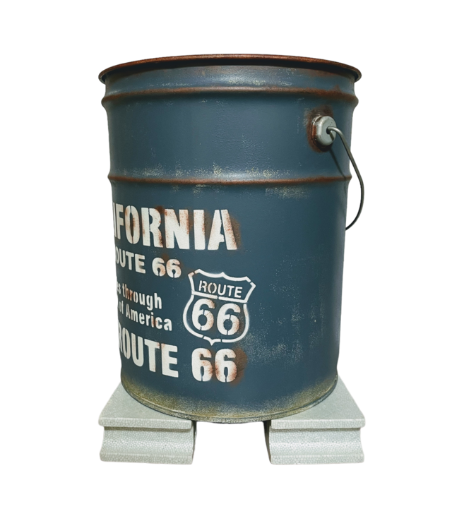 リメイクペール缶 カリフォルニア ルート66 | iichi ハンドメイド・クラフト作品・手仕事品の通販