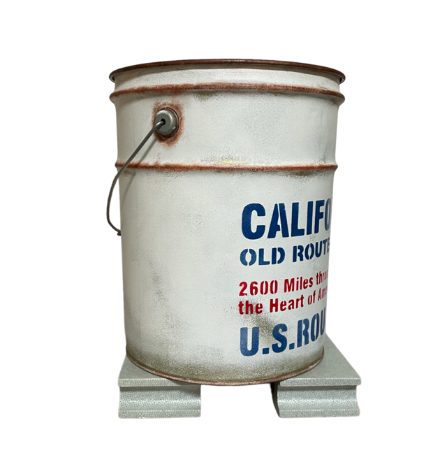 リメイクペール缶 カリフォルニア ルート66 | iichi ハンドメイド・クラフト作品・手仕事品の通販