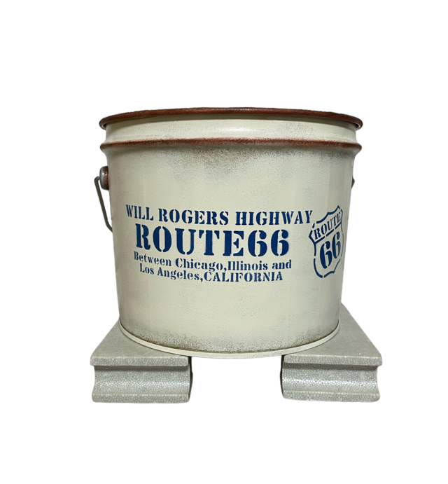 リメイクペール缶 カリフォルニア ルート66 | iichi ハンドメイド・クラフト作品・手仕事品の通販