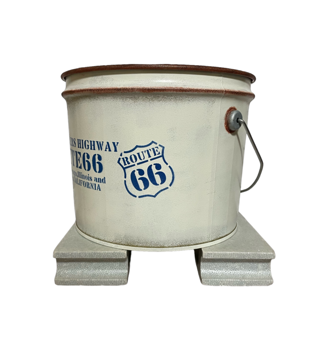 リメイクペール缶 カリフォルニア ルート66 | iichi ハンドメイド・クラフト作品・手仕事品の通販