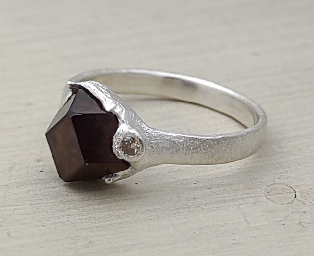 rainbow cross＊925 ring | iichi ハンドメイド・クラフト作品・手仕事品の通販