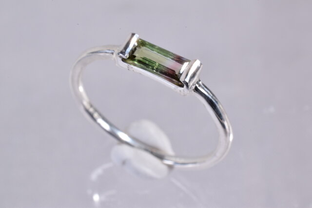 バイカラートルマリンのリング | iichi ハンドメイド・クラフト作品・手仕事品の通販