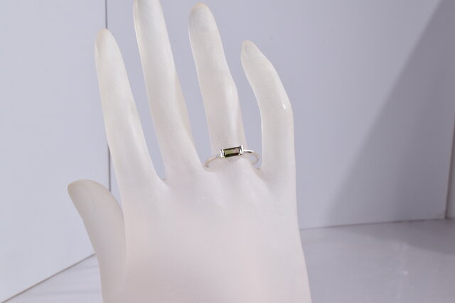 バイカラートルマリンのリング | iichi ハンドメイド・クラフト作品・手仕事品の通販