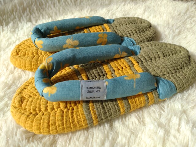 布ぞうり 23cm | iichi ハンドメイド・クラフト作品・手仕事品の通販