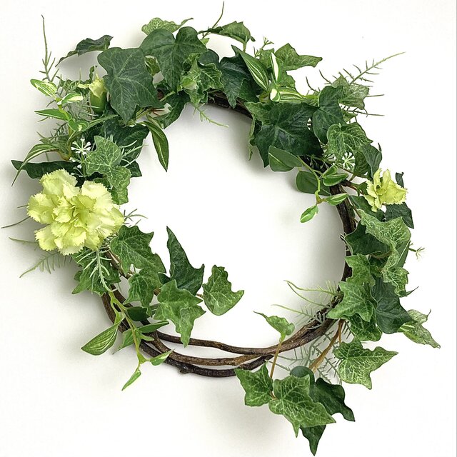 アイビーのグリーンリース | iichi ハンドメイド・クラフト作品・手仕事品の通販