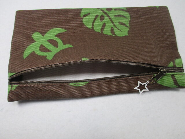 p12 帆布(キャンバス地）大きいポーチ&中くらいのポーチ おしゃれ2点セット | iichi ハンドメイド・クラフト作品・手仕事品の通販