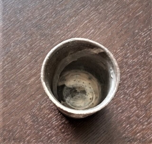 N-201 黒刷毛目フリーカップ | iichi ハンドメイド・クラフト作品・手仕事品の通販