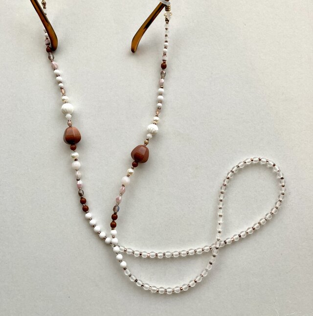 グラスコード ホワイトシャンデリア | iichi ハンドメイド・クラフト作品・手仕事品の通販