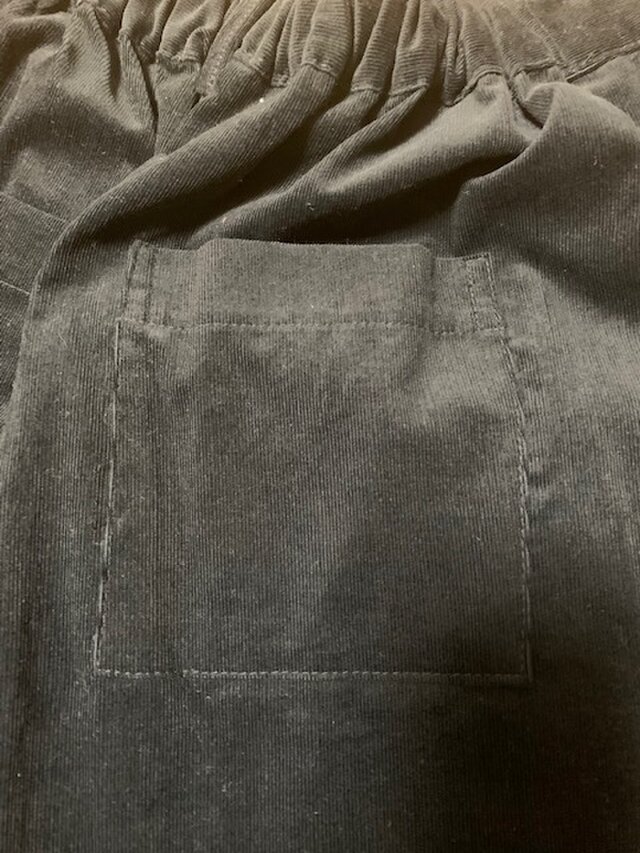 大人かわいい 細コーデュロイパンツ パンツ丈96cm 綿100％ | iichi ハンドメイド・クラフト作品・手仕事品の通販