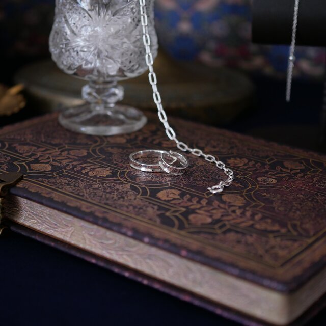 純銀の指輪 pure silver ring flow | iichi ハンドメイド・クラフト作品・手仕事品の通販