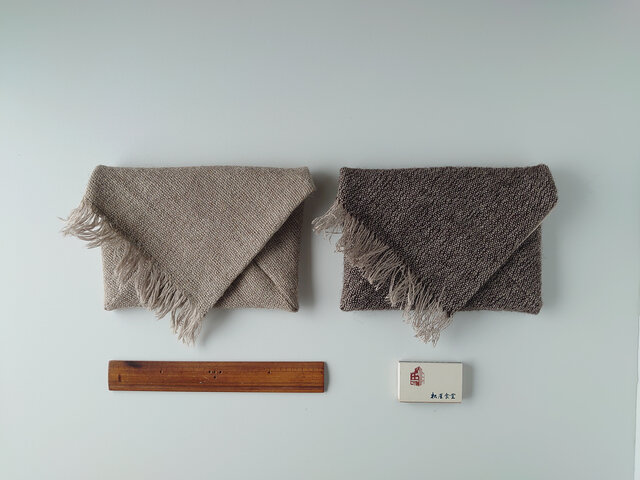 kurumu #39 wool & linen 濃色 | iichi 日々の暮らしを心地よくするハンドメイドやアンティークのマーケットプレイス