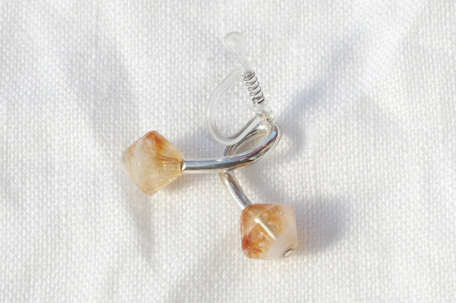 イヤリング｜ぐるり｜SE-21 | iichi ハンドメイド・クラフト作品・手仕事品の通販