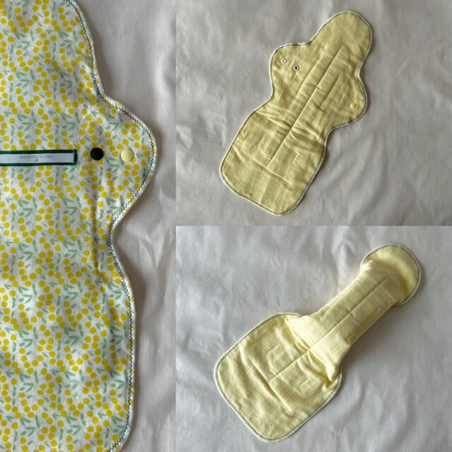 price down 布ナプキン longlong : : Cherry | iichi ハンドメイド・クラフト作品・手仕事品の通販