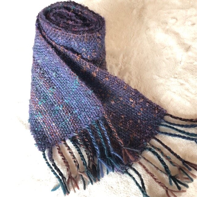 手織りミニマフラー | iichi 日々の暮らしを心地よくするハンドメイドやアンティークのマーケットプレイス