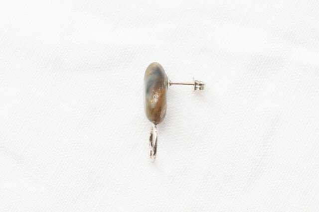 ピアス・イヤリング｜海の石｜SSPE-02 | iichi ハンドメイド・クラフト作品・手仕事品の通販