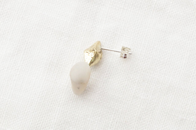 ピアス・イヤリング｜海の石｜SSPE-07 | iichi ハンドメイド・クラフト作品・手仕事品の通販