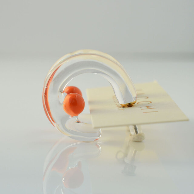PIERCE(orange) | iichi ハンドメイド・クラフト作品・手仕事品の通販