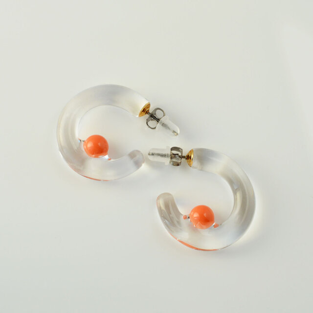 PIERCE(orange) | iichi ハンドメイド・クラフト作品・手仕事品の通販