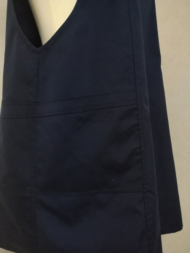 ジャンスカにもなる、WORKエプロン。 | iichi ハンドメイド・クラフト作品・手仕事品の通販