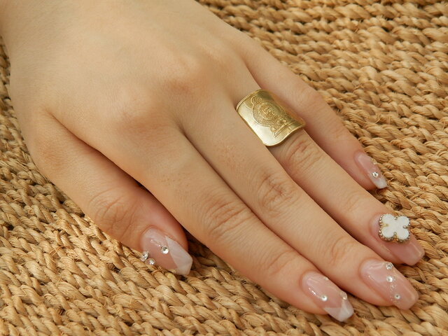 ＃R24 Sri Lanka Coin Ring | iichi ハンドメイド・クラフト作品・手仕事品の通販
