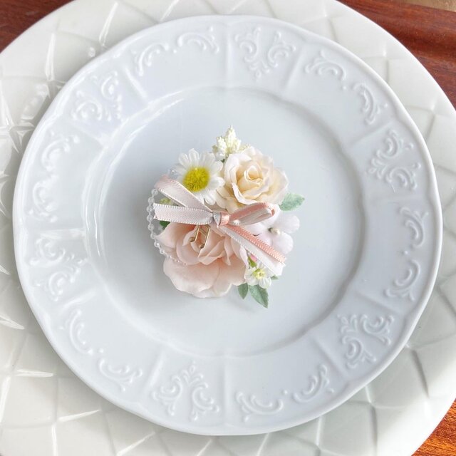 卒入学式に 春色の2way親子コサージュ134.135 | iichi ハンドメイド・クラフト作品・手仕事品の通販