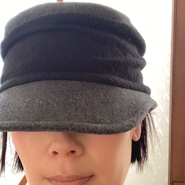 ツートンレトロモダンハット 275 | iichi ハンドメイド・クラフト作品・手仕事品の通販