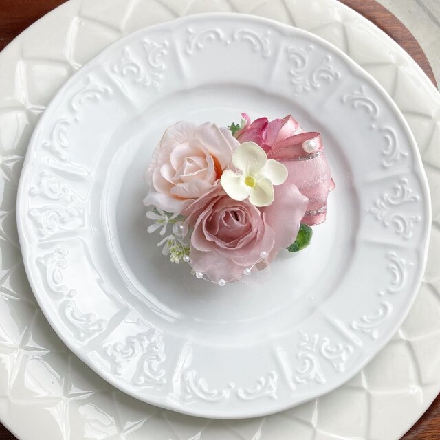 卒入学式に 春色の2way親子コサージュ148.149 | iichi ハンドメイド・クラフト作品・手仕事品の通販