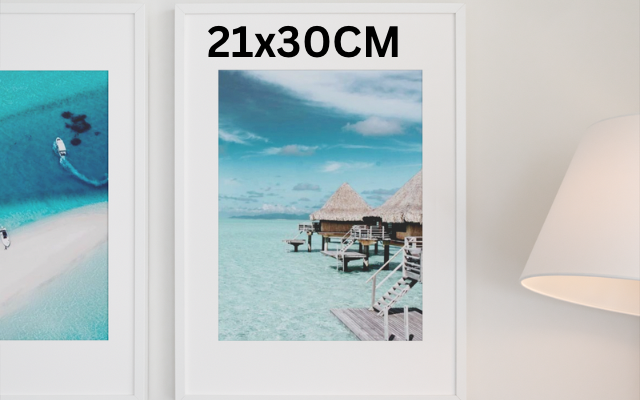 海の壁アート☆海好きのあなたに☆テンションの上がる部屋作り 21x30 CM | iichi ハンドメイド・クラフト作品・手仕事品の通販