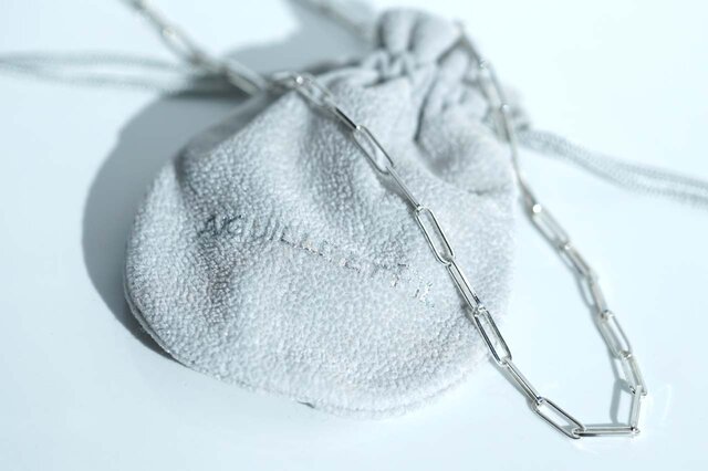 SILVER925 ロングチェーンネックレス 40cm | iichi 日々の暮らしを心地よくするハンドメイドやアンティークのマーケットプレイス