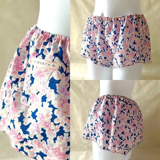 リラックスショーツ ボーイレッグ : : bloom | iichi ハンドメイド・クラフト作品・手仕事品の通販