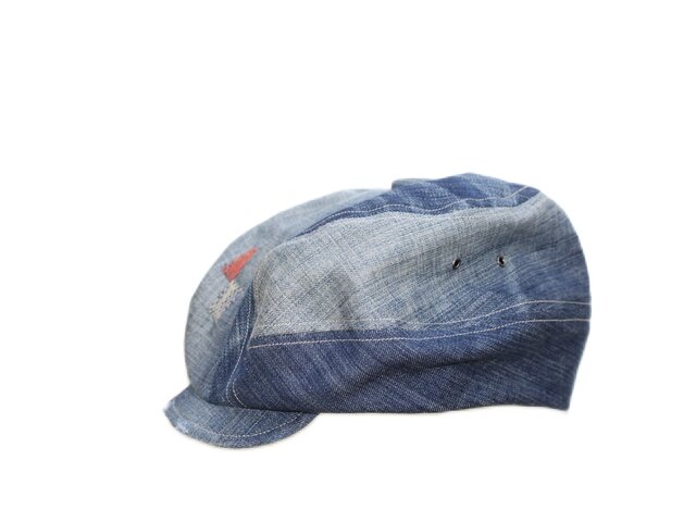 BALLOON | DARNING DENIM 56-58cm | iichi ハンドメイド・クラフト作品・手仕事品の通販