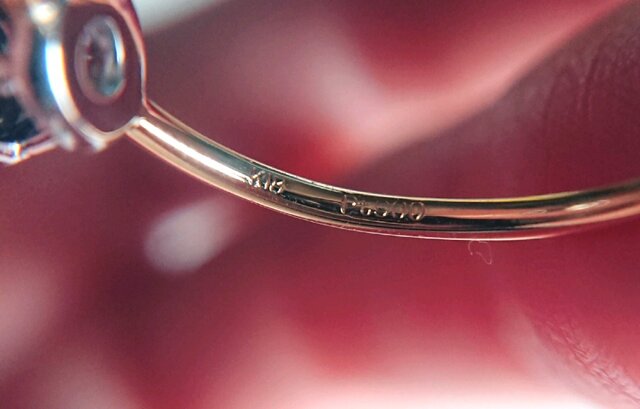 希少 朝×睡蓮の池なバイカラータンザナイト Pt900 K18 リング | iichi ハンドメイド・クラフト作品・手仕事品の通販