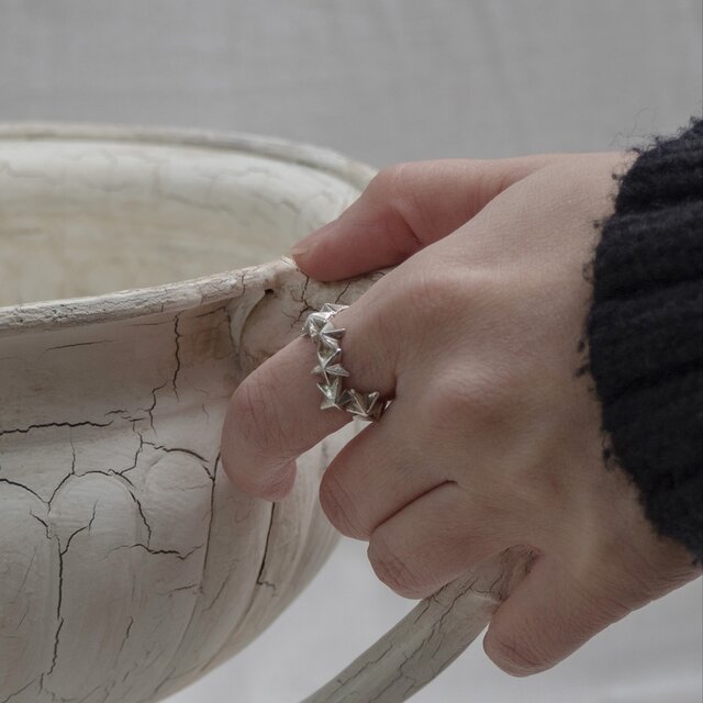 star ring | iichi ハンドメイド・クラフト作品・手仕事品の通販