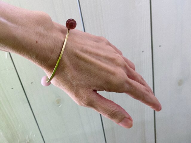 16. Satellite bangle | iichi ハンドメイド・クラフト作品・手仕事品の通販