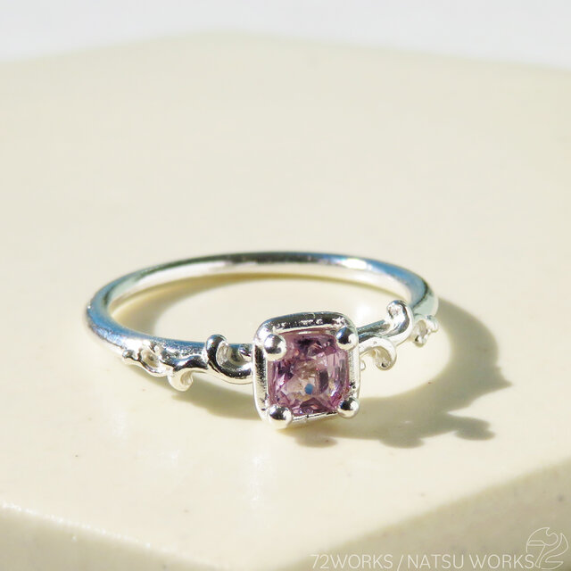 スピネル リング / Botanical Purple Spinel Ring | iichi ハンドメイド・クラフト作品・手仕事品の通販