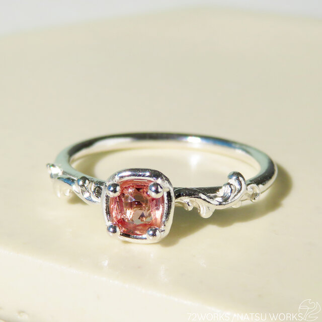 スピネル リング / Botanical Orange Spinel Ring | iichi ハンドメイド・クラフト作品・手仕事品の通販
