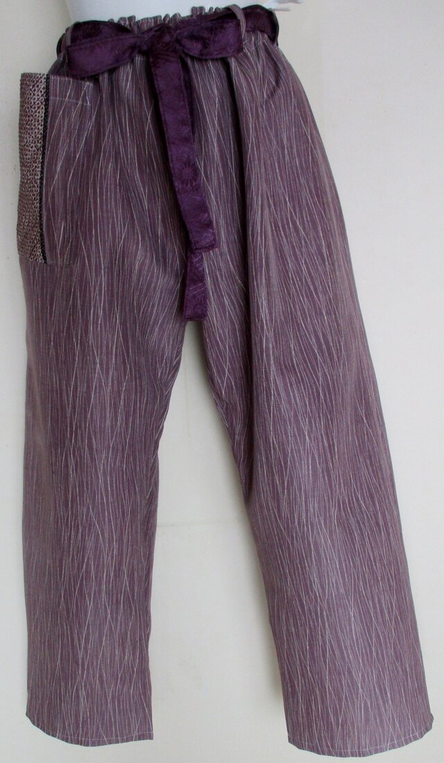 6968 着物で作ったパンツ ＃送料無料 | iichi 日々の暮らしを心地よくするハンドメイドやアンティークのマーケットプレイス