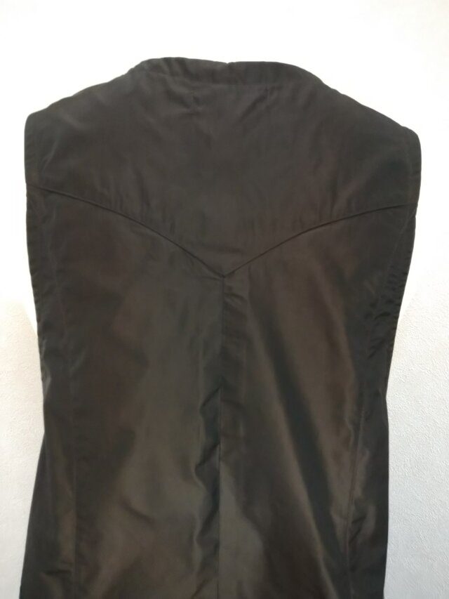 ブロンズ、シャリ感有りのWORKエプロン。 | iichi ハンドメイド・クラフト作品・手仕事品の通販