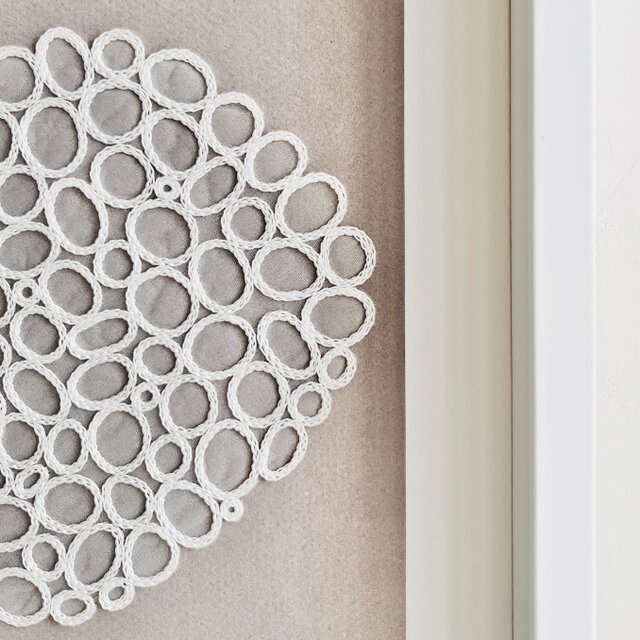 embroidery art 刺繍のフレーム no.72 | iichi ハンドメイド・クラフト作品・手仕事品の通販