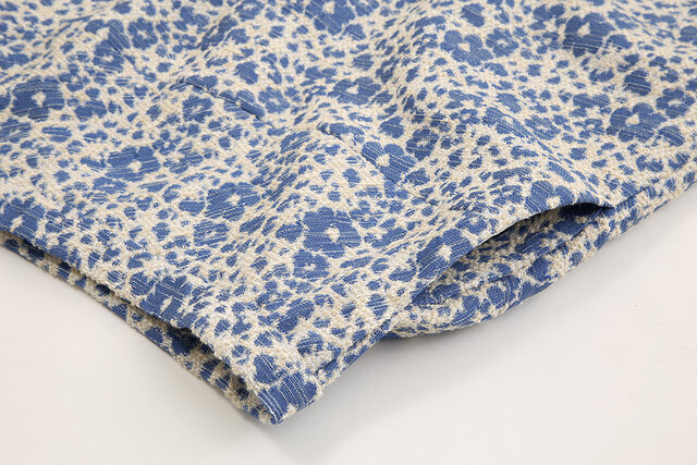 #418バルーンスカート(ブルージャガード) | iichi ハンドメイド・クラフト作品・手仕事品の通販