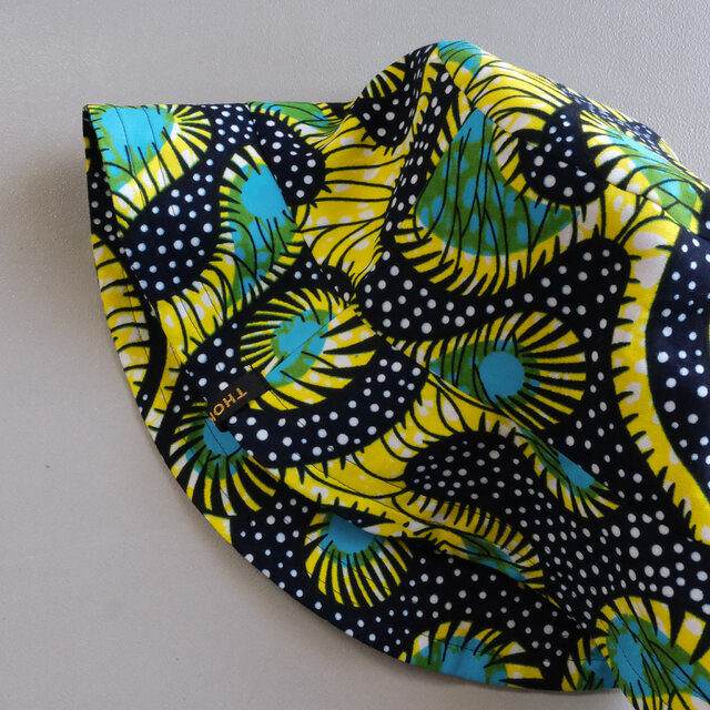 アフリカンワックスファブリック バケットハット | iichi ハンドメイド・クラフト作品・手仕事品の通販