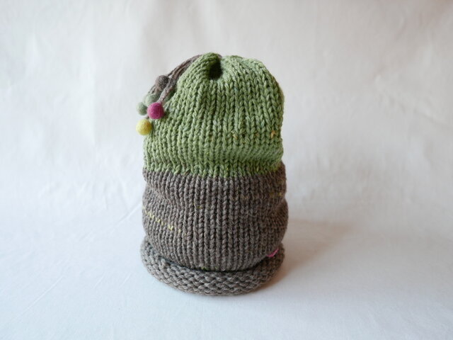 knit cap 「Ficus umbellata」 | iichi 日々の暮らしを心地よくするハンドメイドやアンティークのマーケットプレイス
