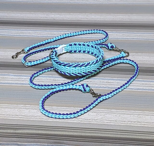 大型犬、中型犬用 バックルタイプ首輪（内周37cm） | iichi 日々の暮らしを心地よくするハンドメイドやアンティークのマーケットプレイス