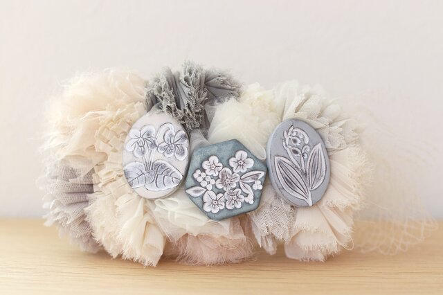 アンティークカラーのウェディングボンネ : : : 1193 | iichi 日々の暮らしを心地よくするハンドメイドやアンティークのマーケットプレイス